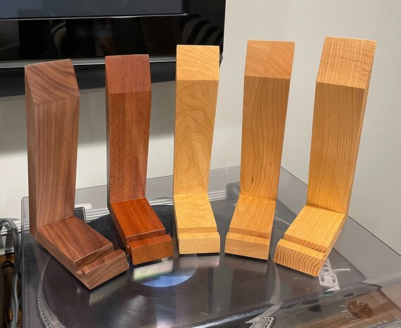 Hardwood Vinyl Album Stands - Etsy