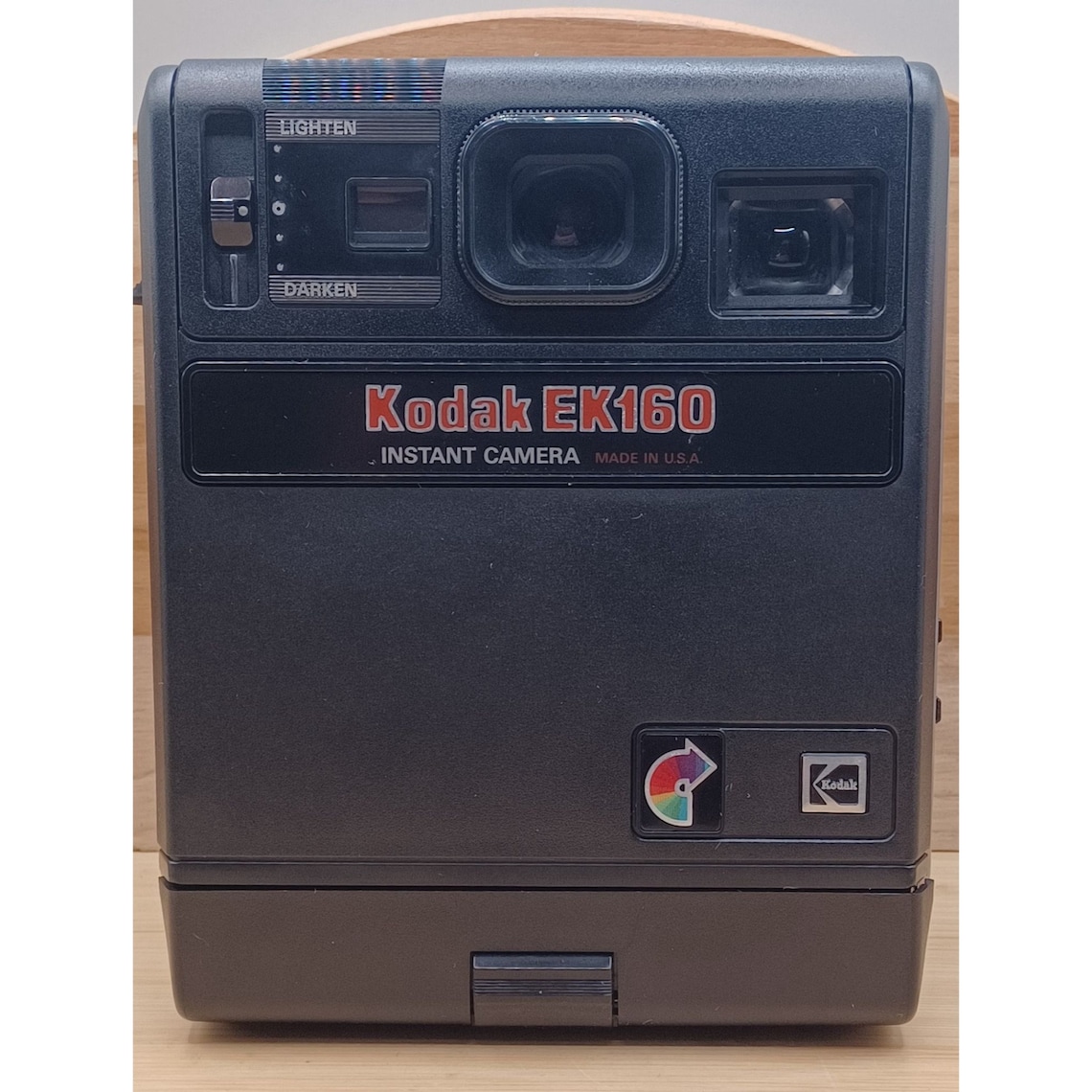 80s Kodak EK160 Vintage Polaroid Instant Camera With Case and Rainbow ...