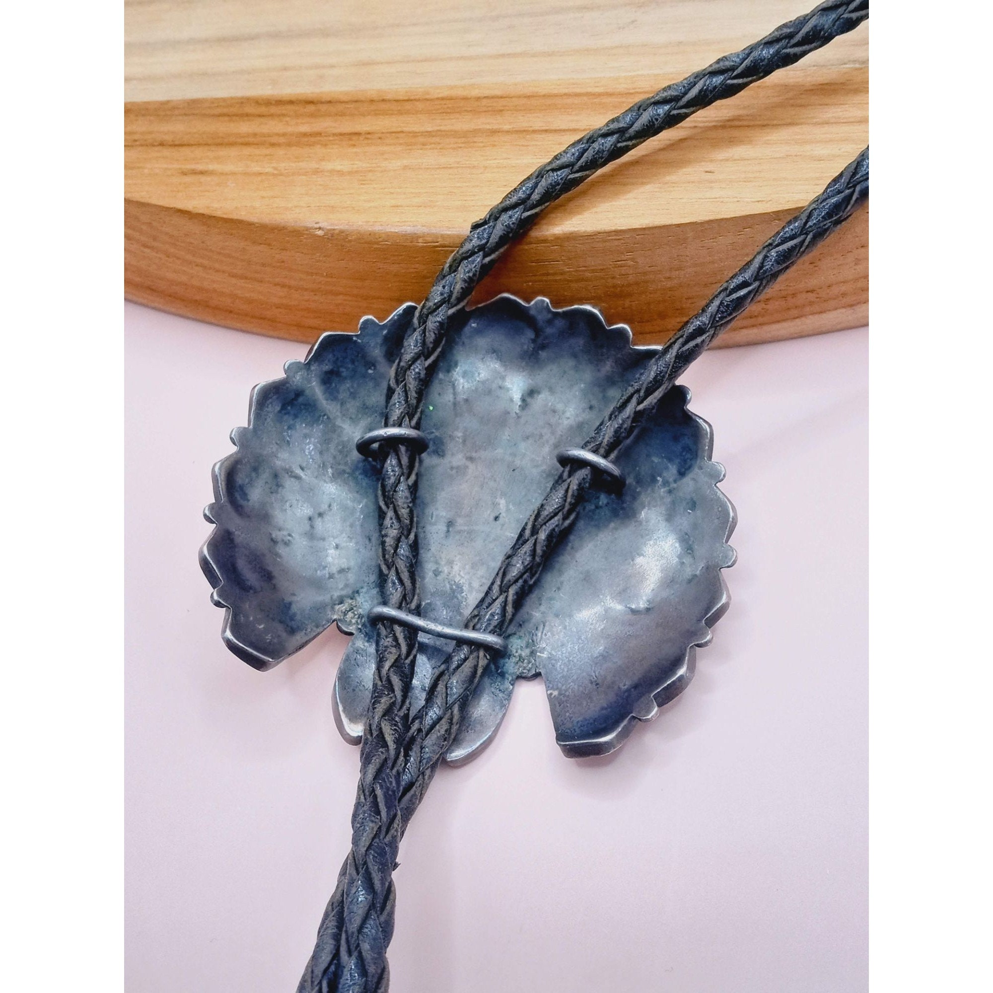 1950 John Lucio Zuni Made Comanche Kachina Dancer Bolo Early Piece ...