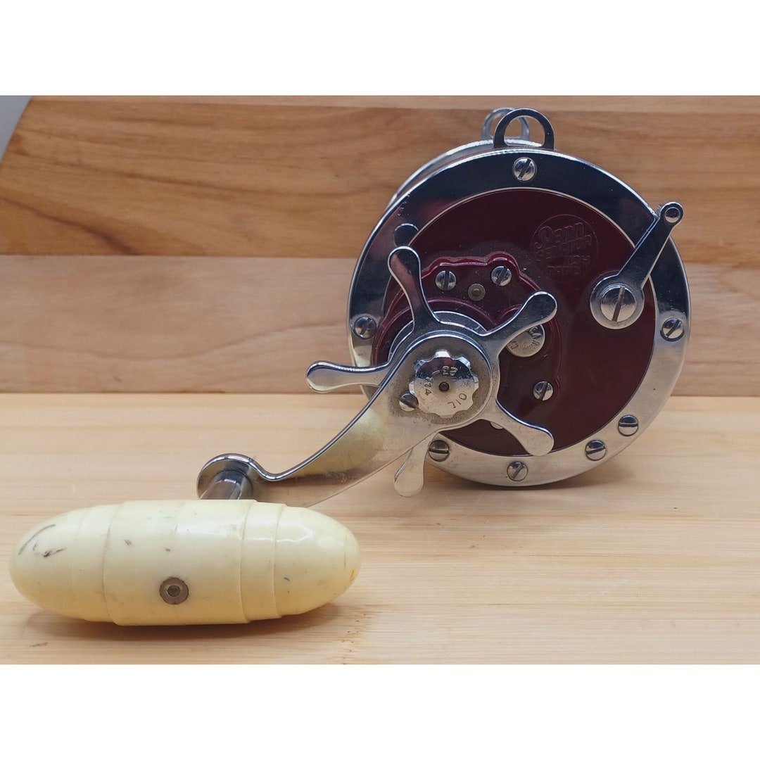 Vintage Penn Special Senator 114H2 Star Drag 114 Conventional Saltwater ...