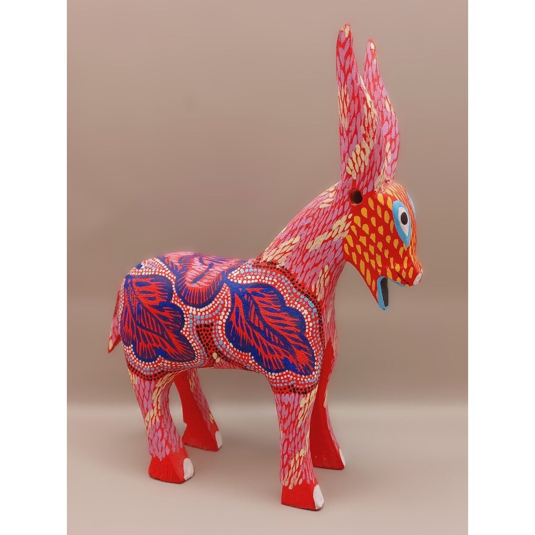 Hand Painted Alebrije Signed by Pepe Santiago Oaxacan Wood Carving ...