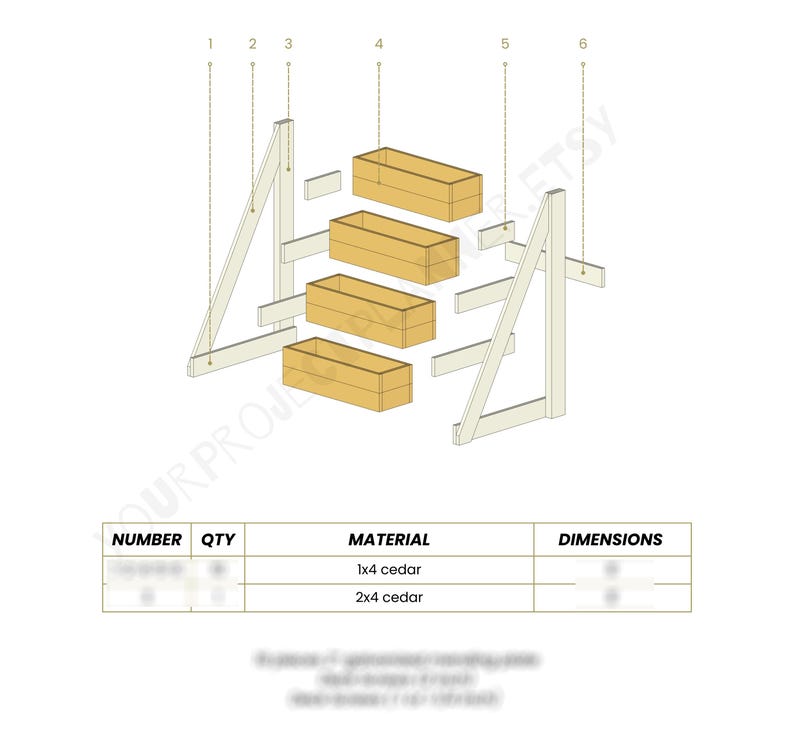 Garden Planter Boxs, DIY 4-tier Planter Box Plans, Raised Planter Plans ...