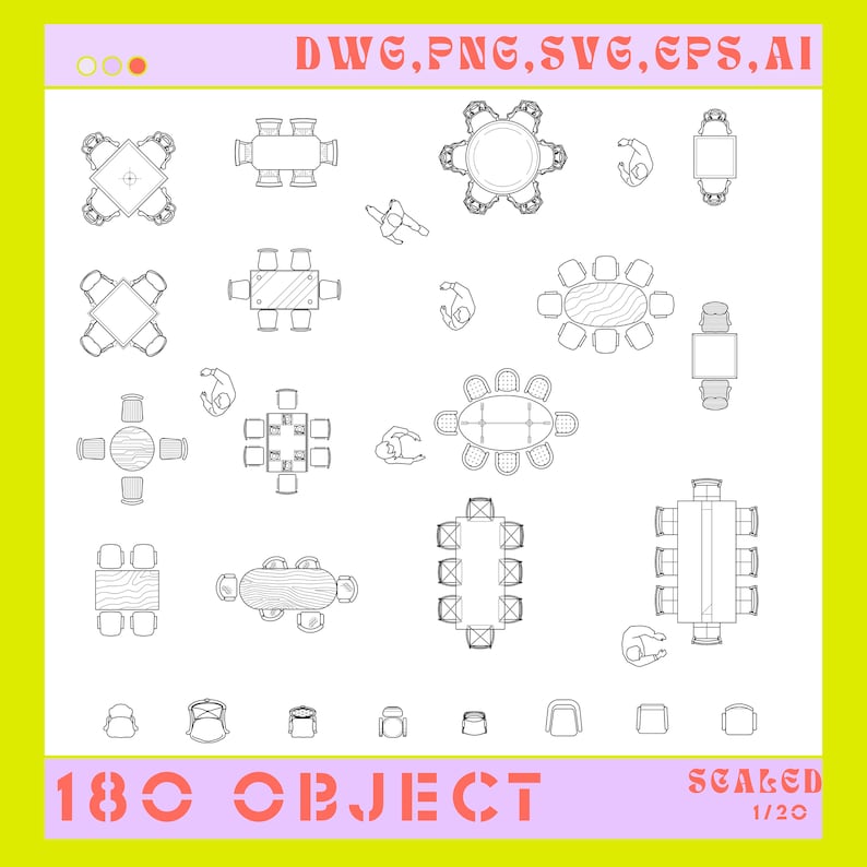Furniture Template TOP View 180+line Vector Illustrations Bedroom ...