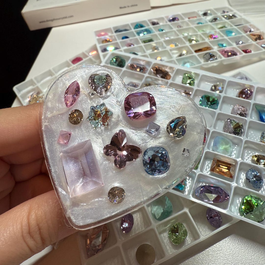 Gem Pop Socket Cute Y2K Handmade Shiny - Etsy