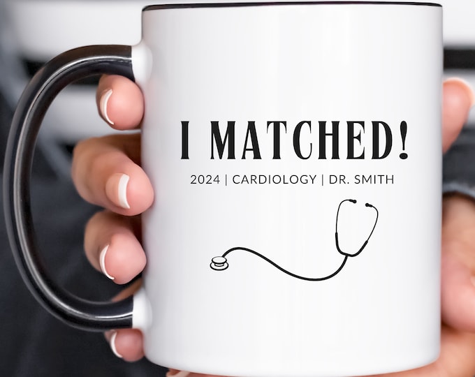 Match Day 2024 Residency Match Day Gift Personalized Future Doctor Mug ...