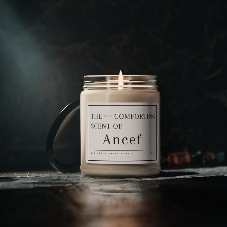 Funny Nurse Gift, the Not so Comforting Scent of Ancef Candle, CRNA ...