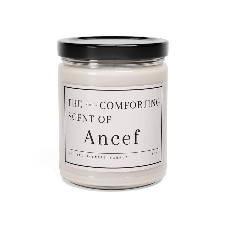 Funny Nurse Gift, the Not so Comforting Scent of Ancef Candle, CRNA ...