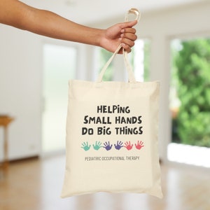 Pediatric Occupational Therapy Gifts Occupational Therapist Tote Bag ...