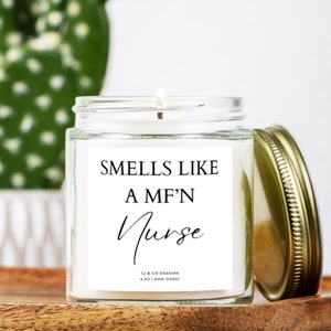Funny Nurse Gift New Nurse Candle Present Nurse Preceptor Practitioner ...