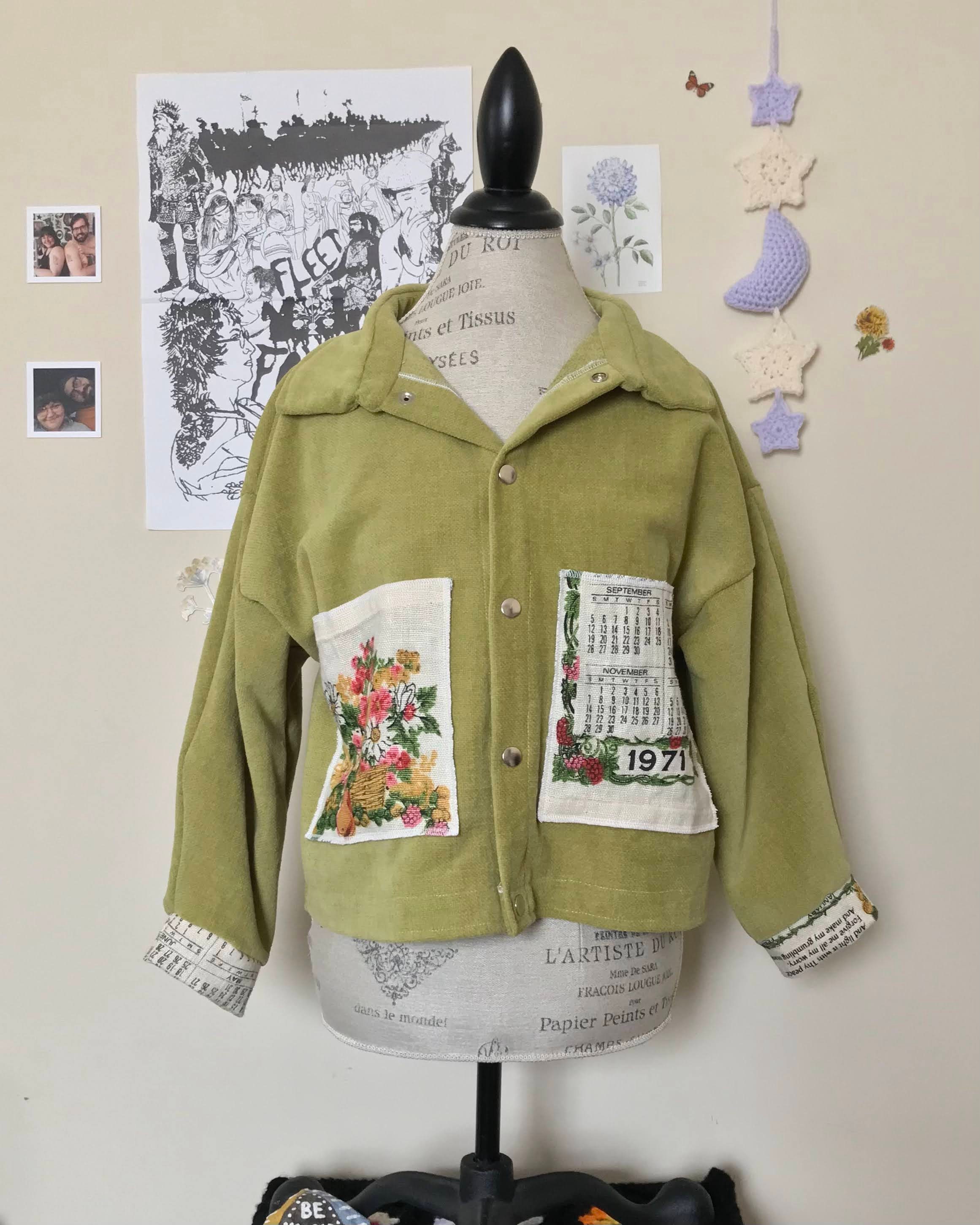 Floral Calendar Jacket - Etsy