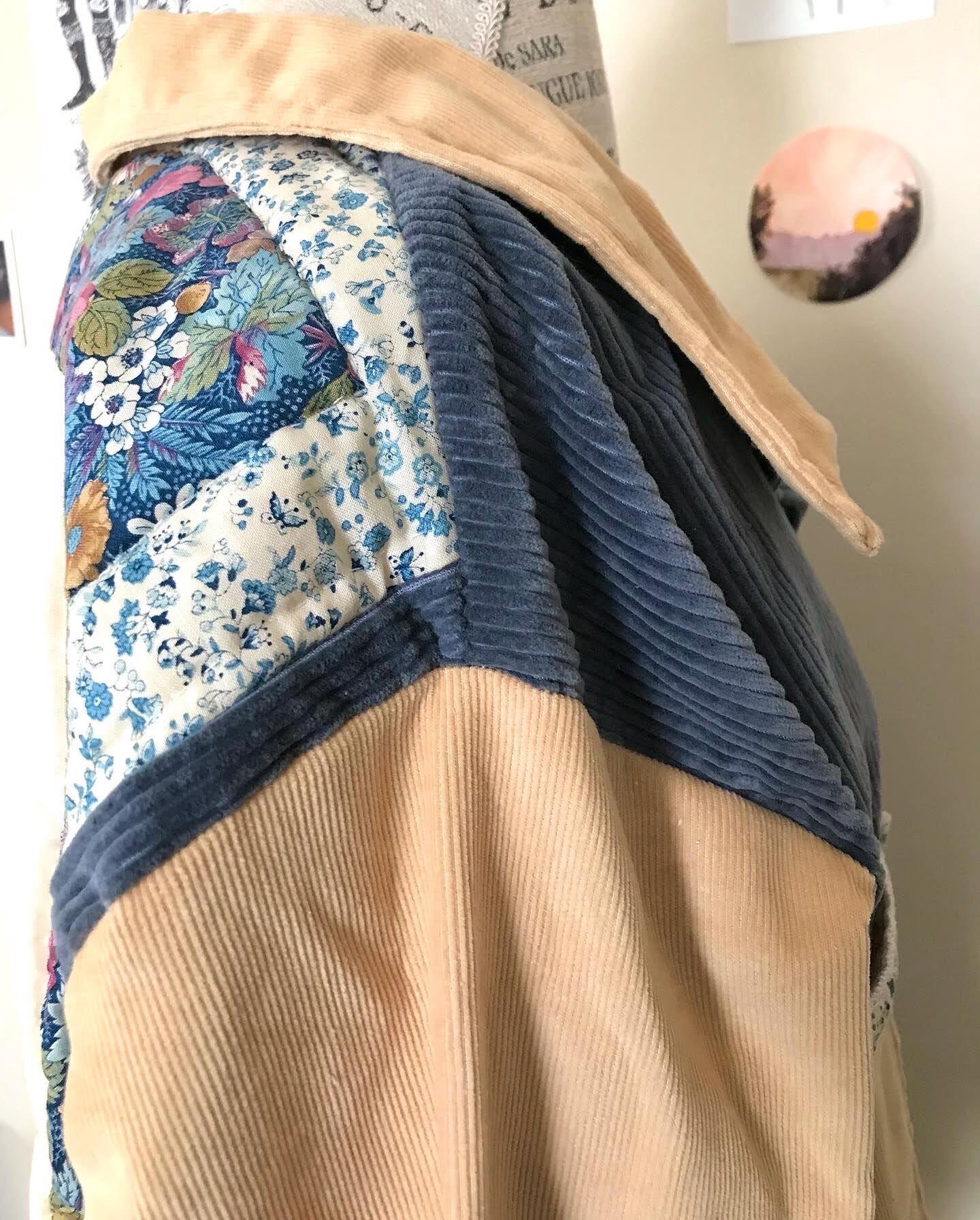 Quilted Back Jacket - Etsy