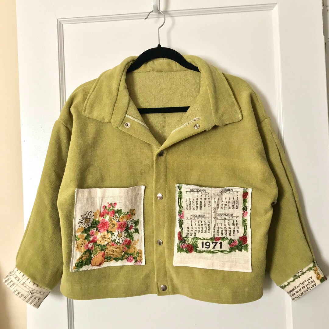 Floral Calendar Jacket - Etsy