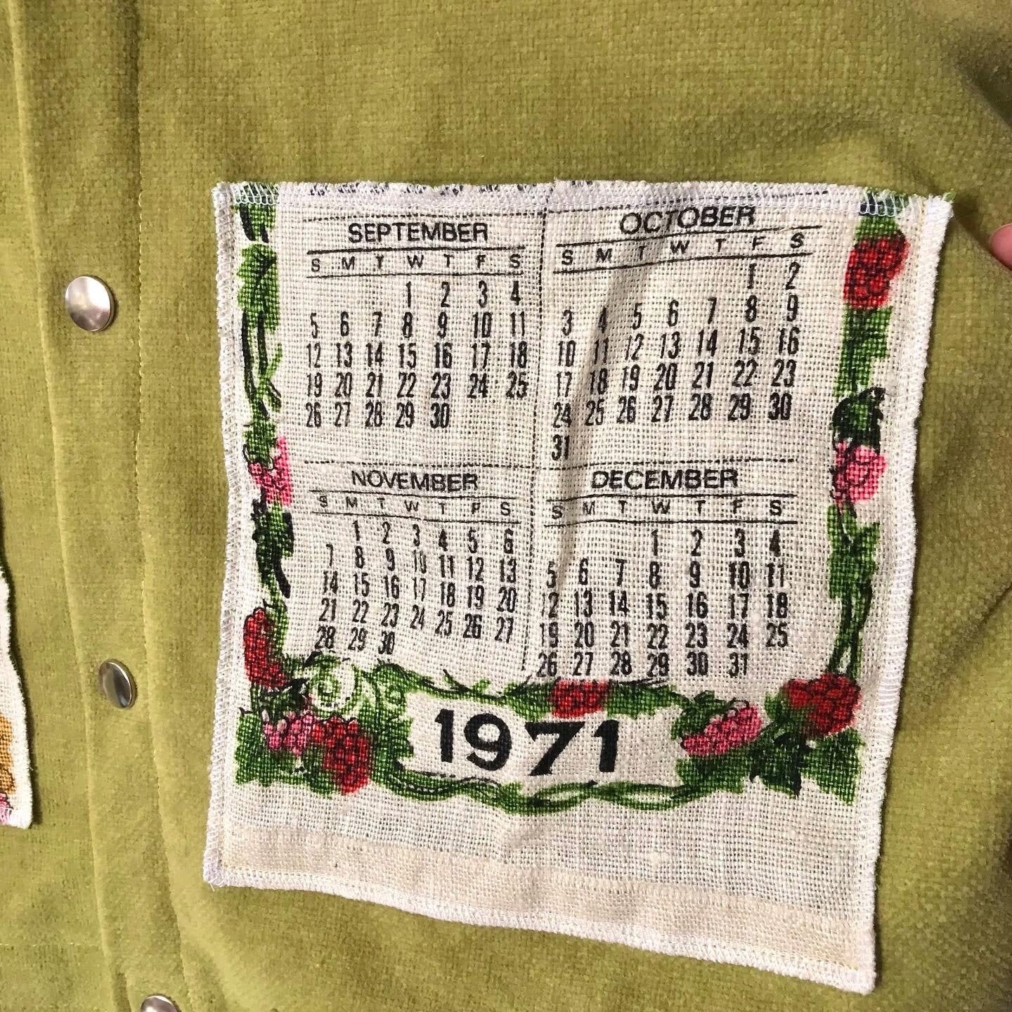 Floral Calendar Jacket - Etsy
