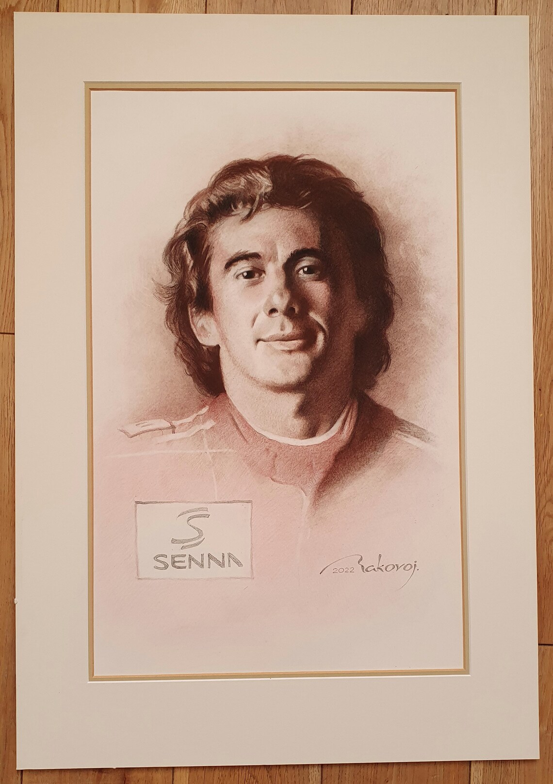 Ayrton Senna Portrait - Etsy