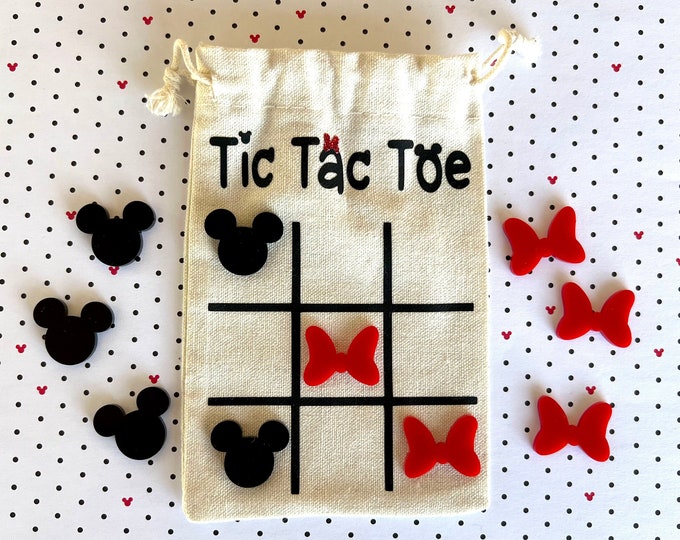 Lilo and Stitch Tic Tac Toe // Tabletop Game // Disney Tic Tac Toe ...