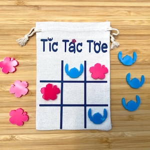 Stitch & Hibiscus Flower Tic Tac Toe Party Favor, Fish Extender ...