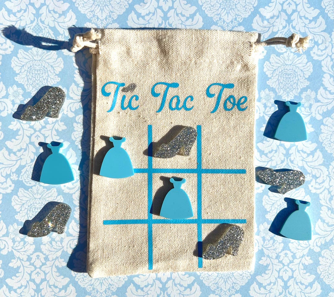 Cinderella Tic Tac Toe Party Favor, Fish Extender Exchange Gift, Pixie ...
