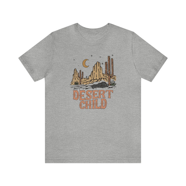 Desert Child T-shirt: Western Graphic Tee, Cowgirl Fashion - Etsy