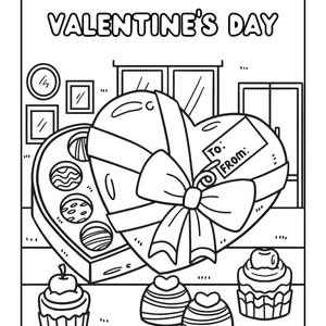 8 Page Download & Print Valentine's Day Themed Preschool Activity Book ...