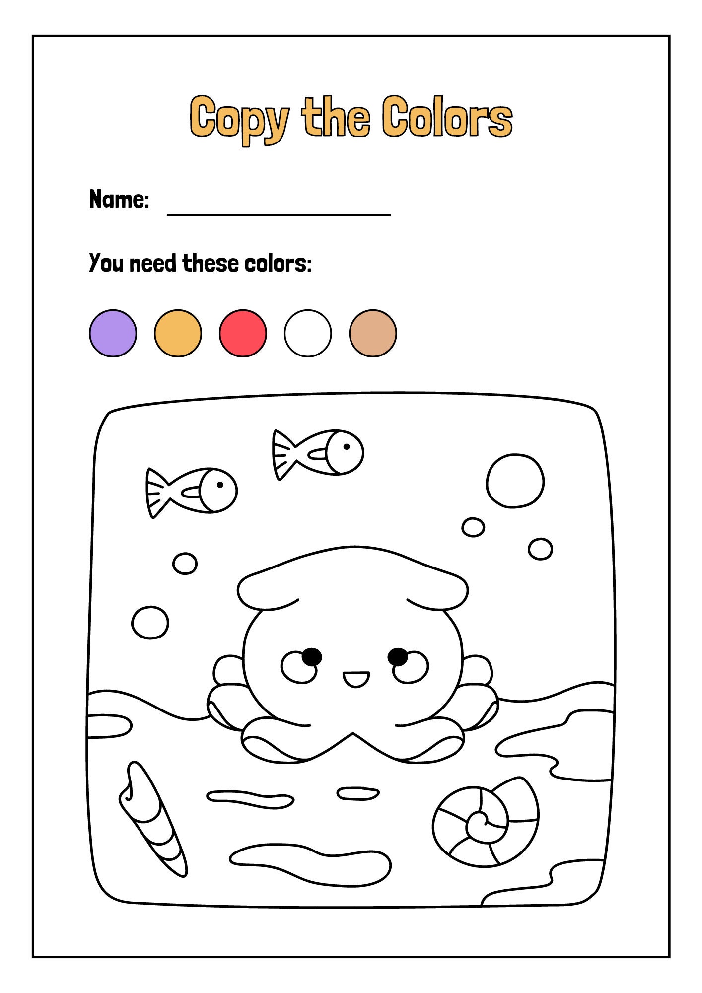 22 Page Download & Print Animals Themed Preschool Activity Book - Etsy