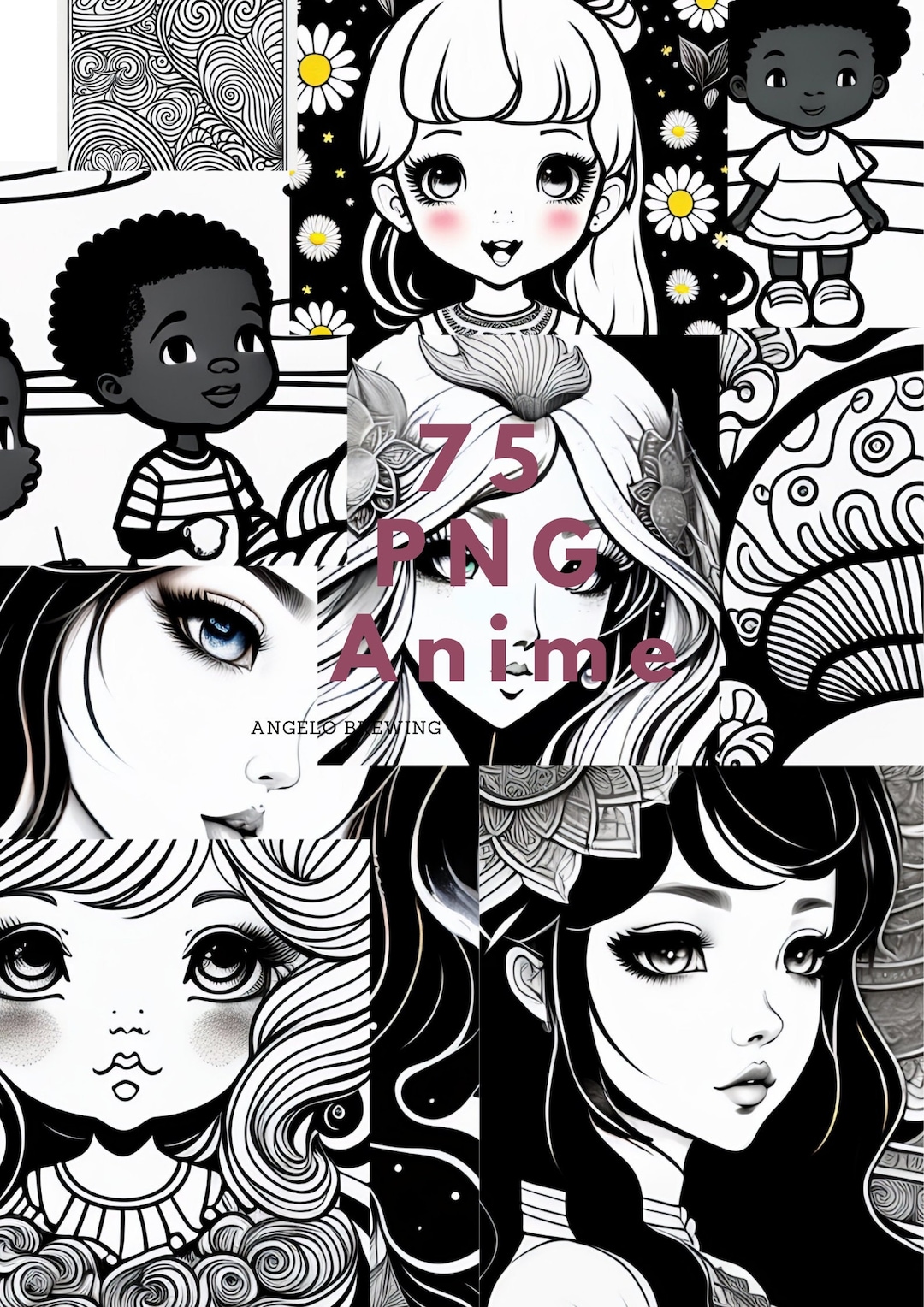 75 Page Download & Print Anime Themed Preschool Activity Book - Etsy