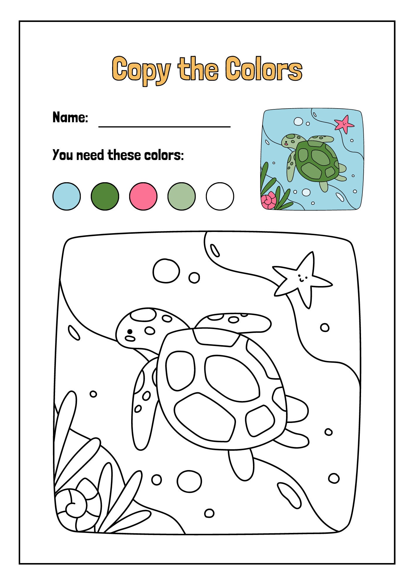 22 Page Download & Print Animals Themed Preschool Activity Book - Etsy