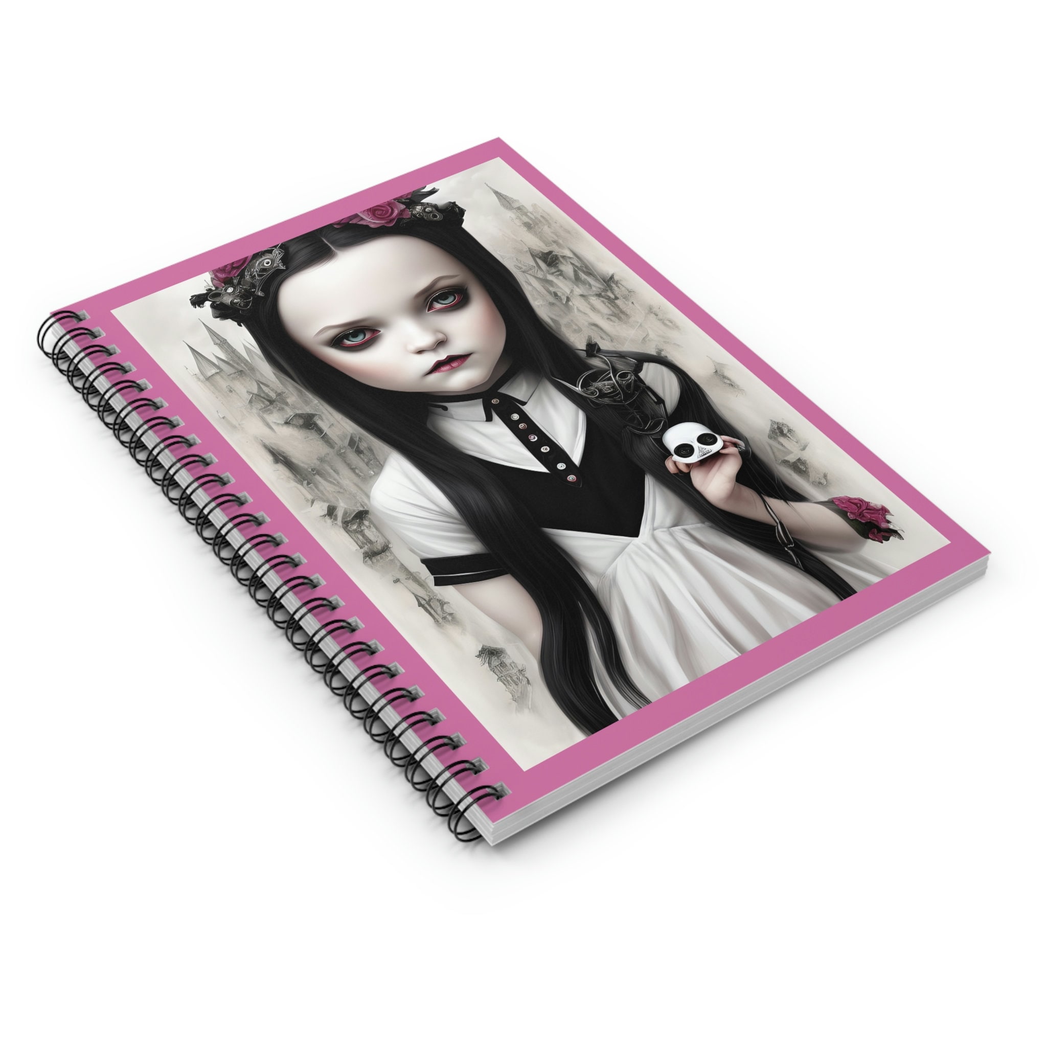 Addams Family, Wednesday Addams, Journal, Diary, Gift, Shopping List ...