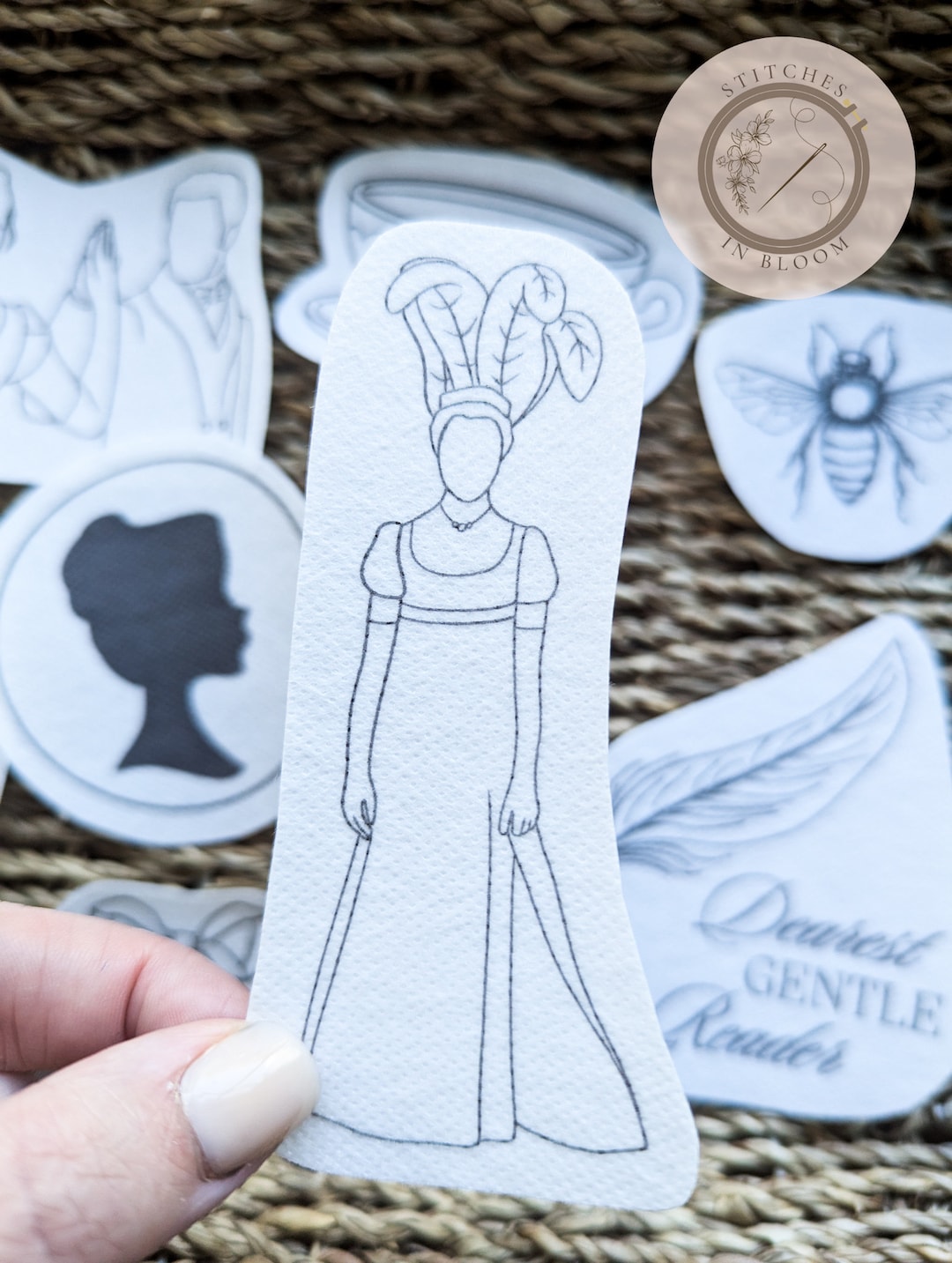 Stick & Stitch Regency Ball Embroidery Kit - Etsy