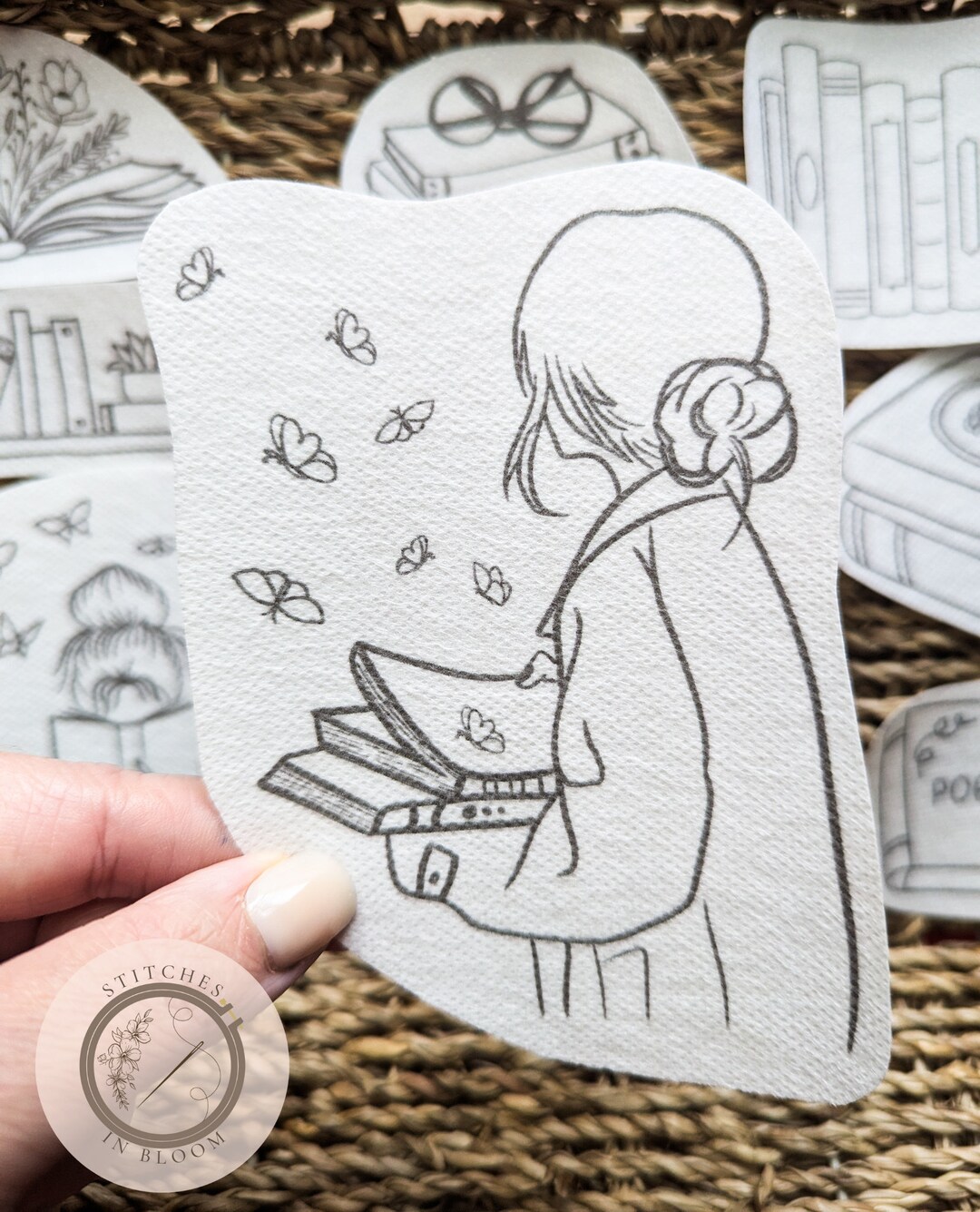 Stick & Stitch Book Dreamer Embroidery Kit - Etsy
