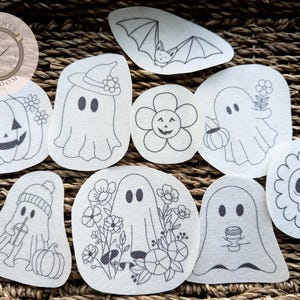 Stick & Stitch Ghouls Wanna Have Fun Embroidery Kit - Etsy