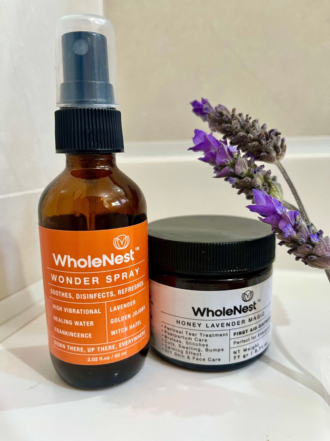 Perineal Tear First Aid Kit Natural Postpartum Healing Stitches Spray ...