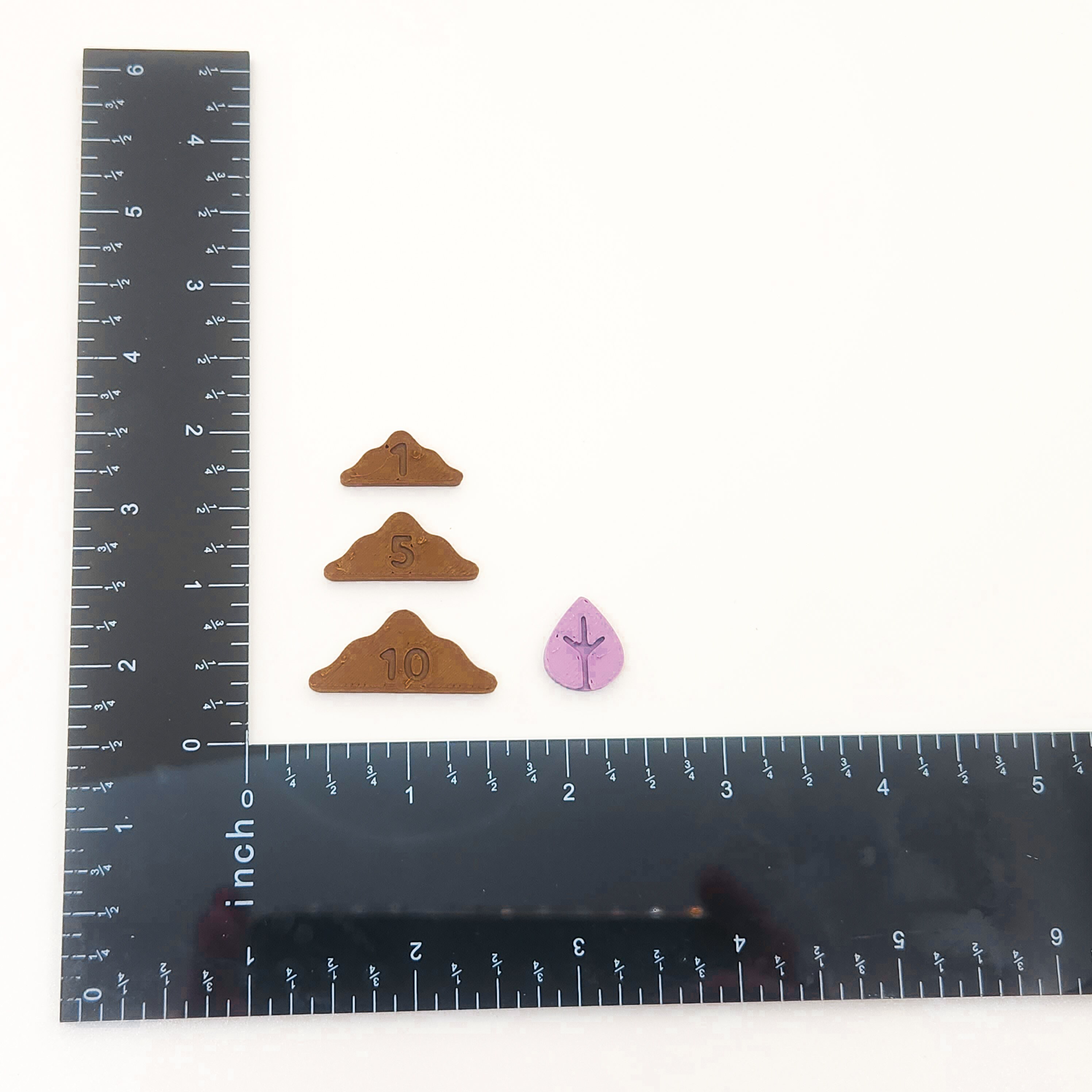 Soil and Leaf 3D Printed Tokens for Earth - Etsy