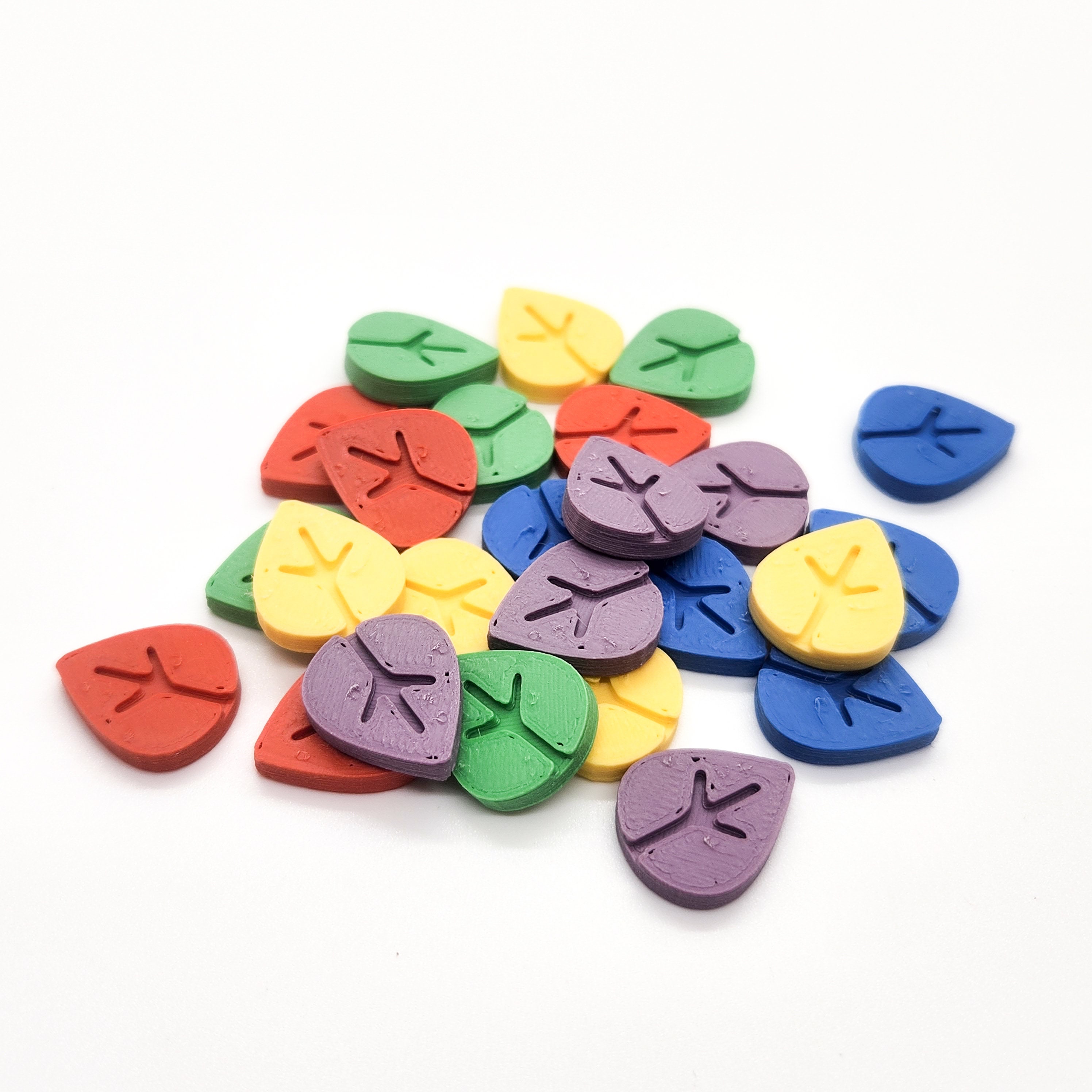 Soil and Leaf 3D Printed Tokens for Earth - Etsy