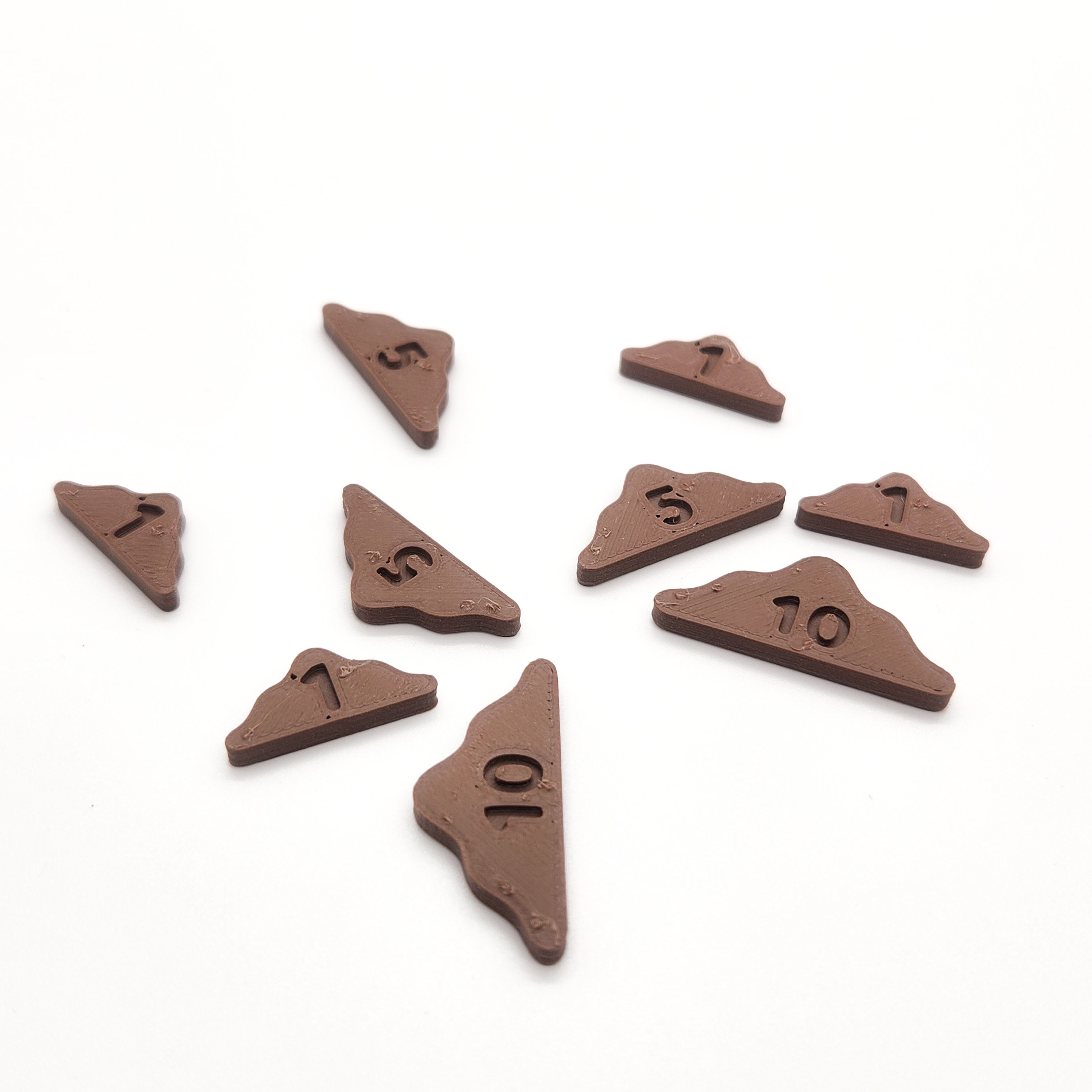 Soil and Leaf 3D Printed Tokens for Earth - Etsy