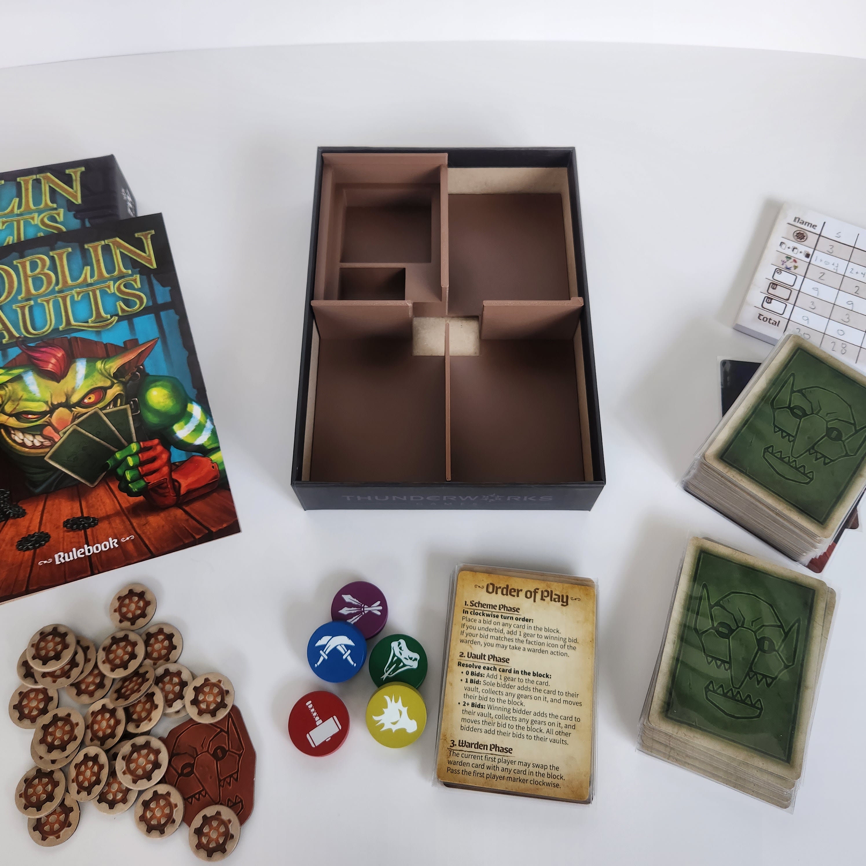 Goblin Vault Board Game Insert .SLT FILE (digital Download Only) - Etsy