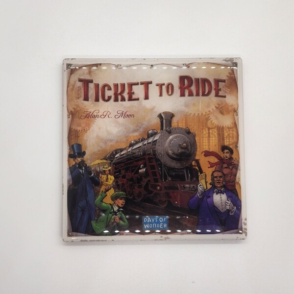 Ticket to Ride Card Holder - Etsy