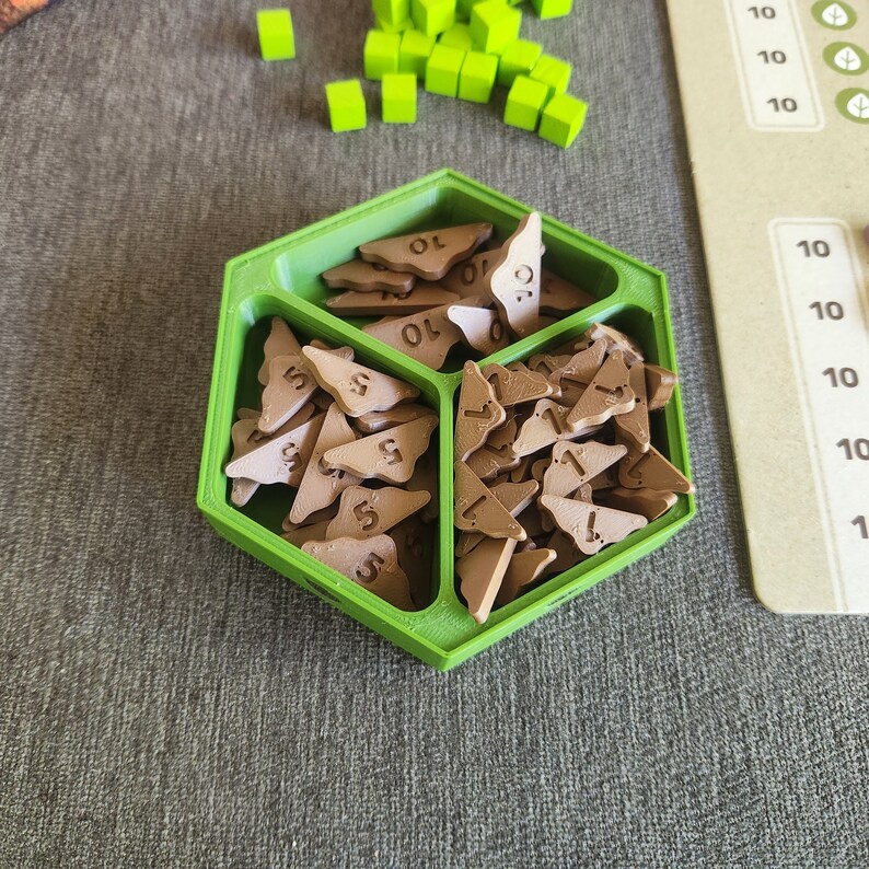 Soil and Leaf 3D Printed Tokens for Earth - Etsy