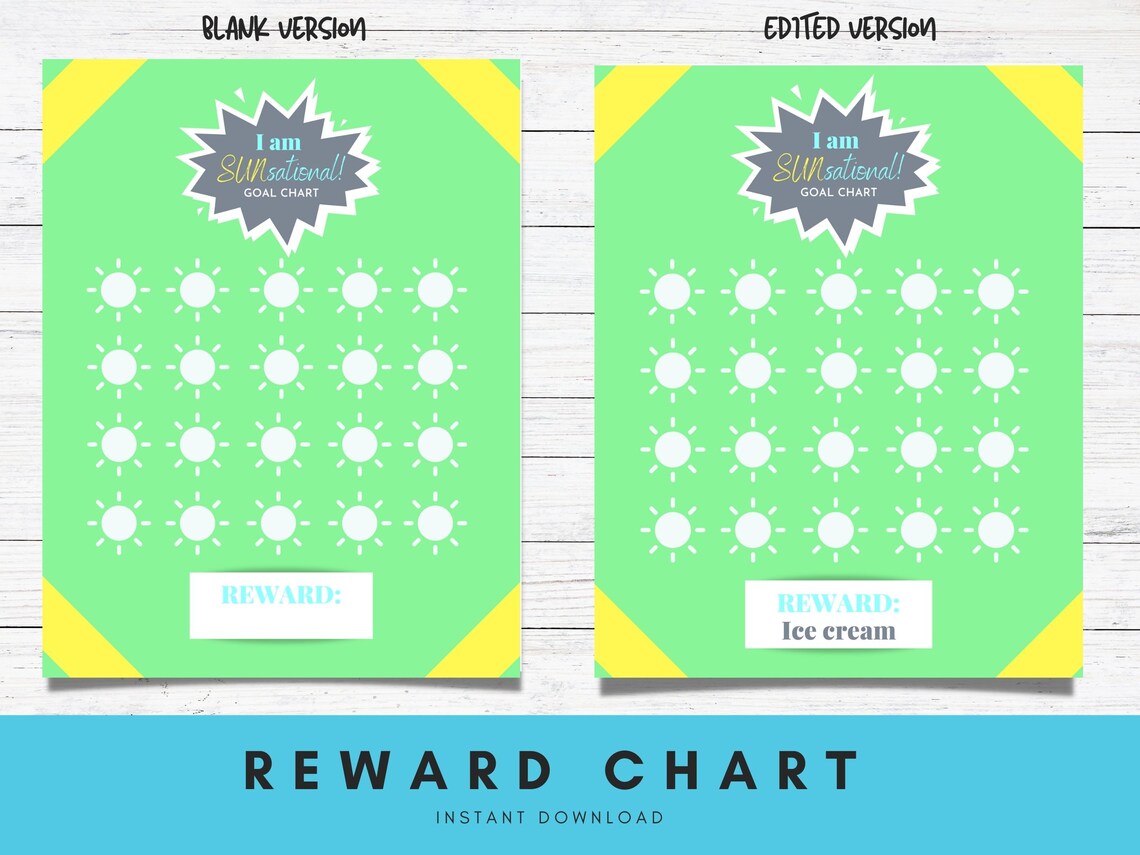 Reward Chart | Reward Chart for Kids | Toddler Reward Chart | Reward ...