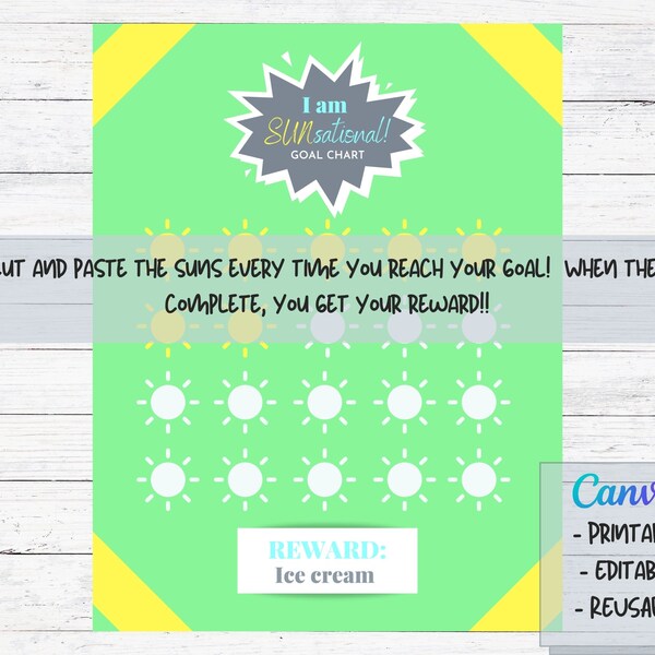 Reward Chart Reward Chart for Kids Toddler Reward Chart Reward Chart ...
