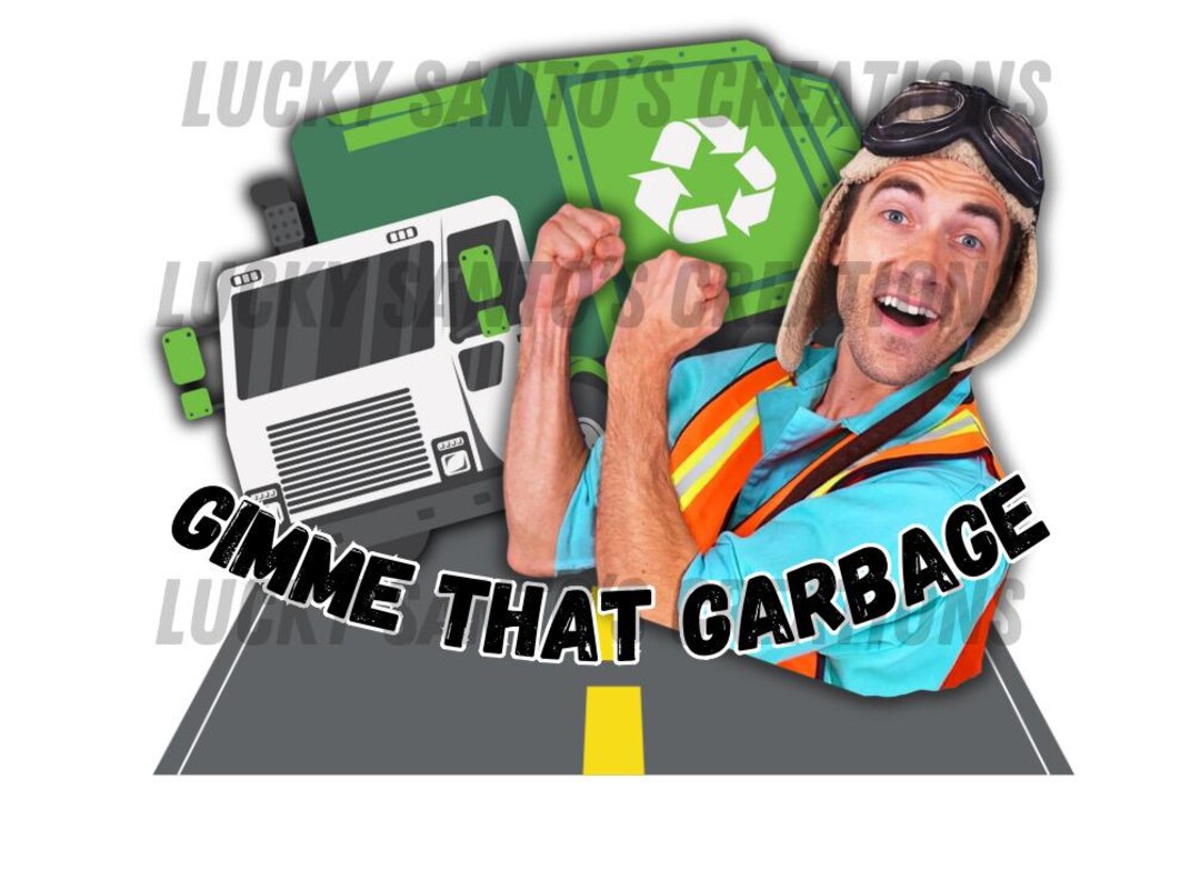 D-go Gimme That Garbage Png - Etsy