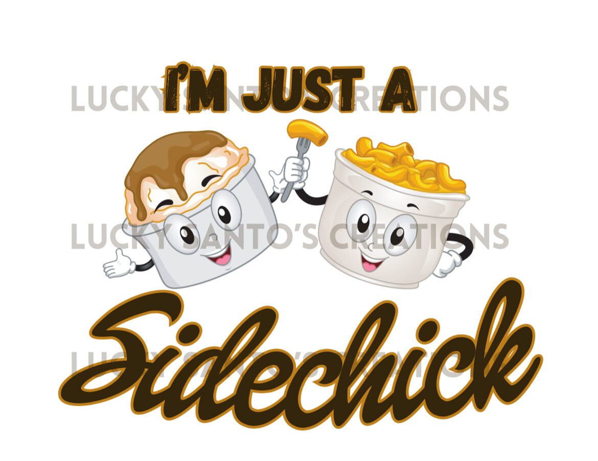 Thanksgiving Side Chick Png - Etsy