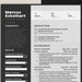 Classic Harvard Resume Template for Word, Professional & Clean, CV ...