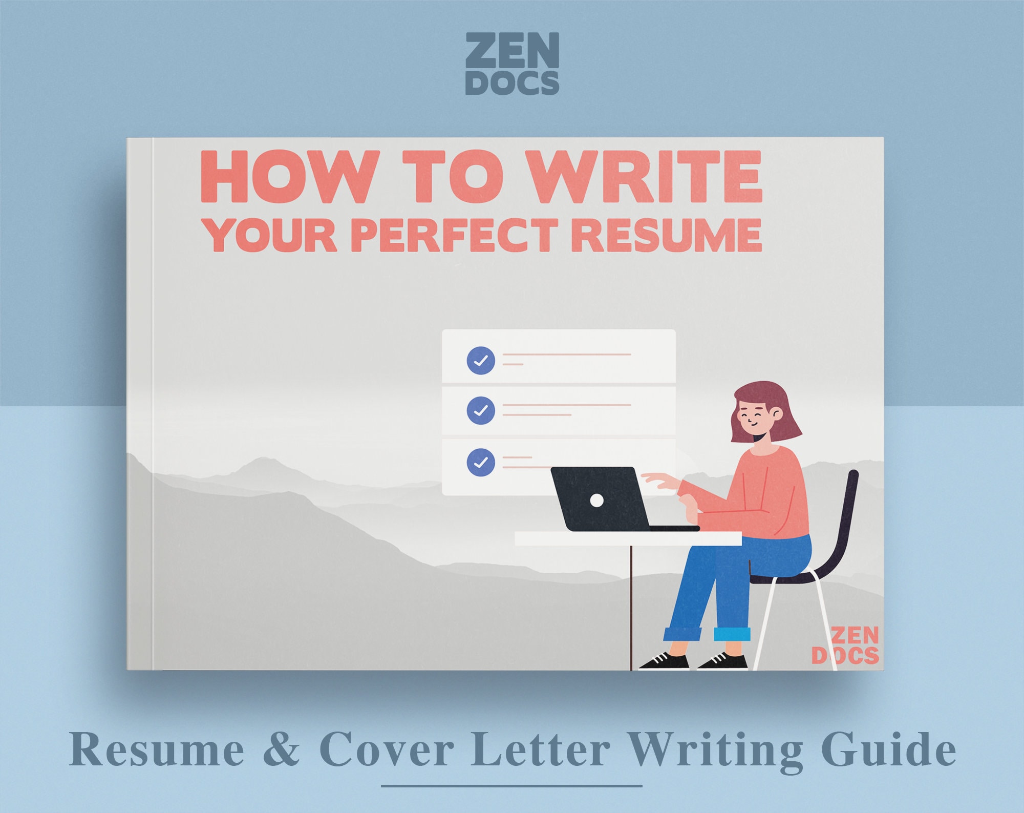 Classic Harvard Resume Template for Word, Professional & Clean, CV ...