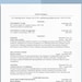 Classic Harvard Resume Template for Word, Professional & Clean, CV ...