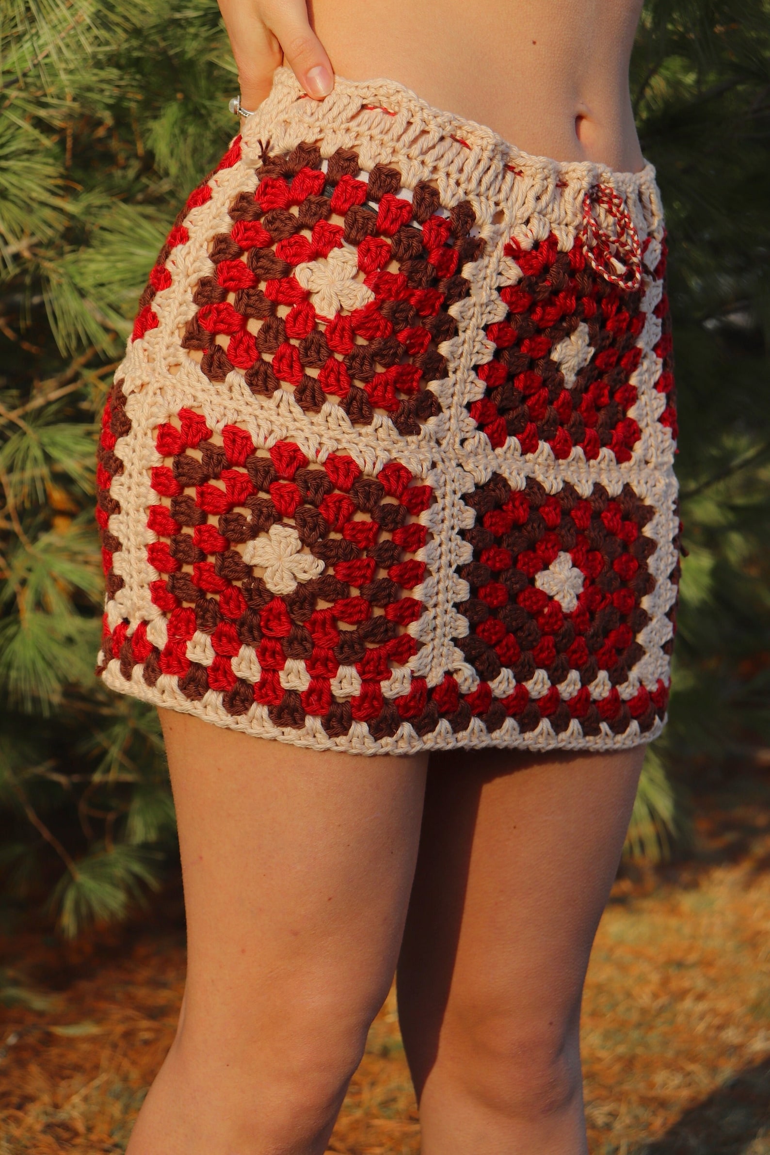 Granny Square Skirt - Etsy