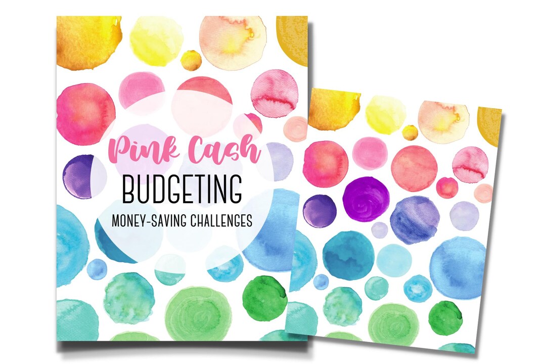 Pink Cash Budgeting Money-saving Challenges Book Vol.1 Instant Download ...