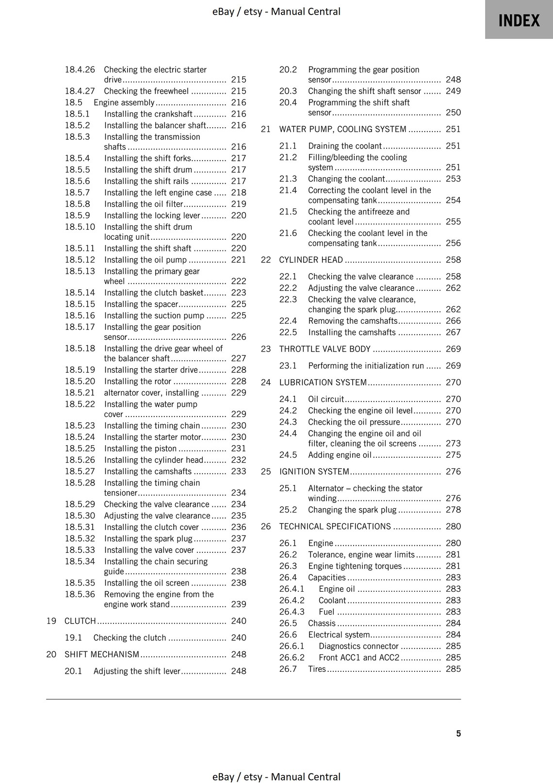 PDF KTM 2023 RC 390 Gp Service Workshop Repair Manual - Etsy