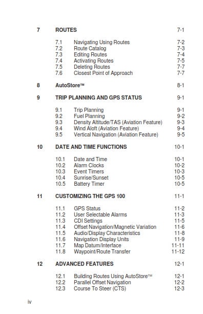 Garmin GPS 100 Personal Navigator Owners Manual - Etsy