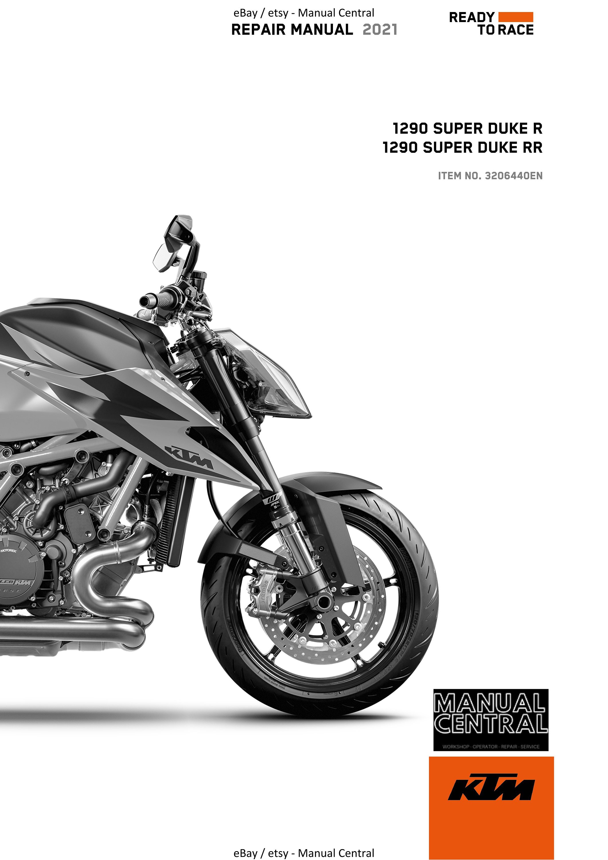 PDF Ktm 2021 1290 Super Duke R RR Workshop Repair Service Manual - Etsy