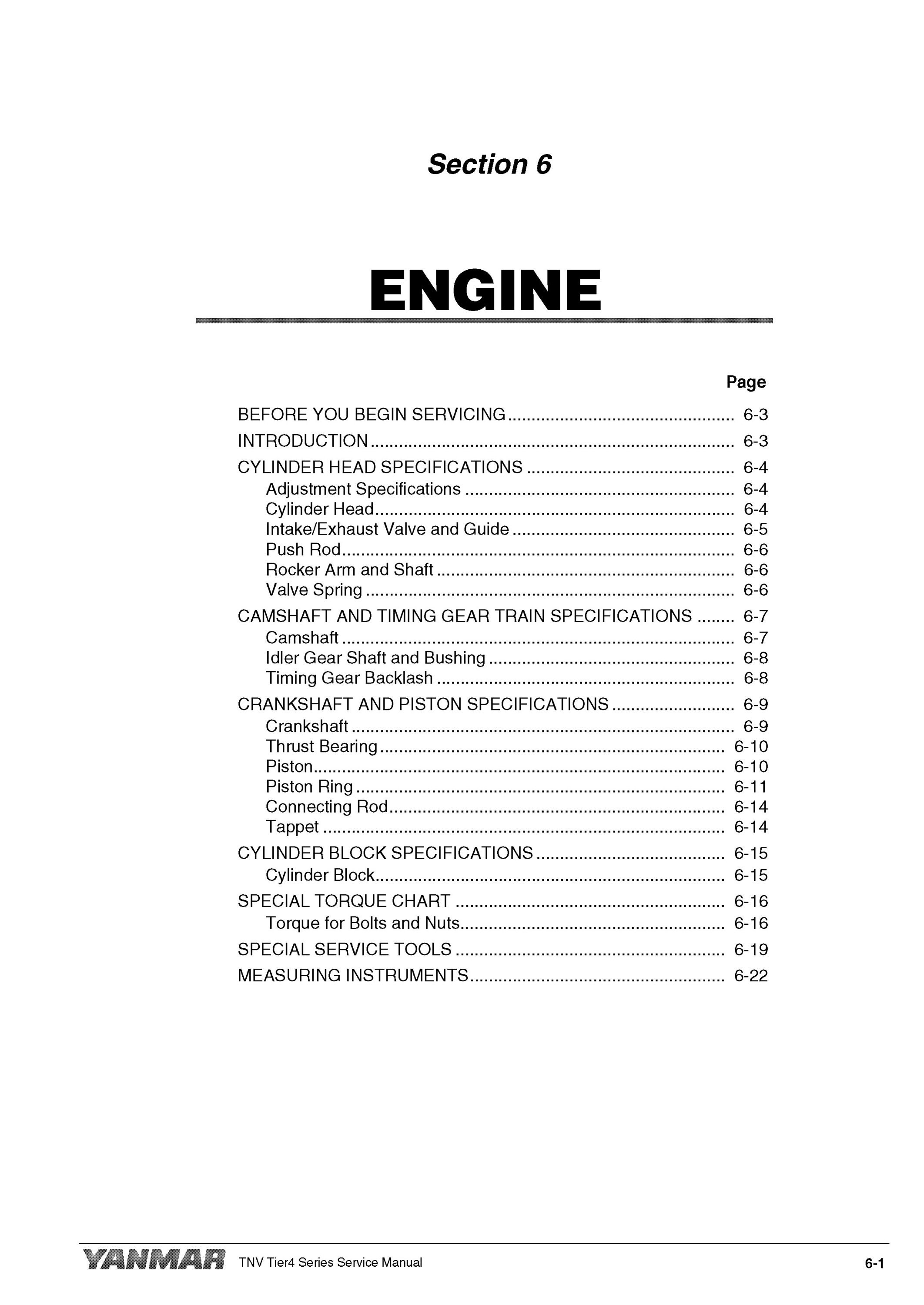 PDF Yanmar Industrial Engine 3TNV88C 3TNV86CT 4TNV88C 4TNV86CT 4TNV98C ...